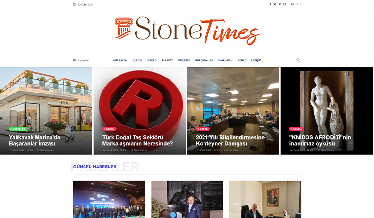 İletişim - Stone Times Dergisi